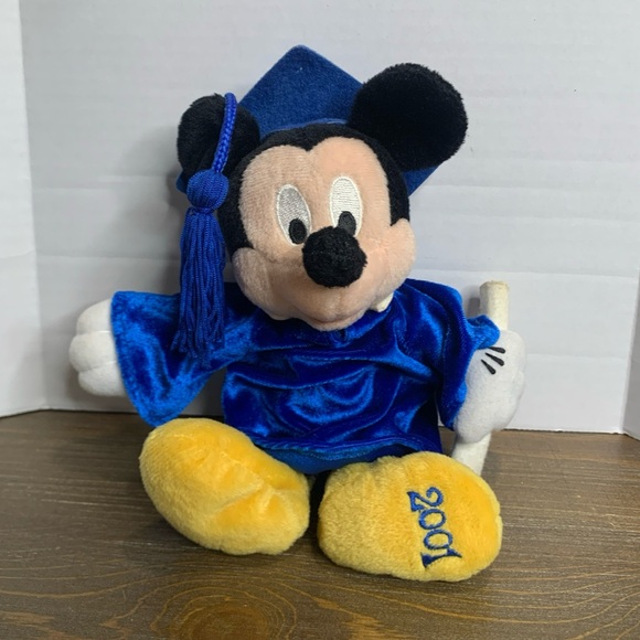Disney | Toys | Disney Wdw Graduation 20 Mickey Mouse Grad Nite 8 Inch ...